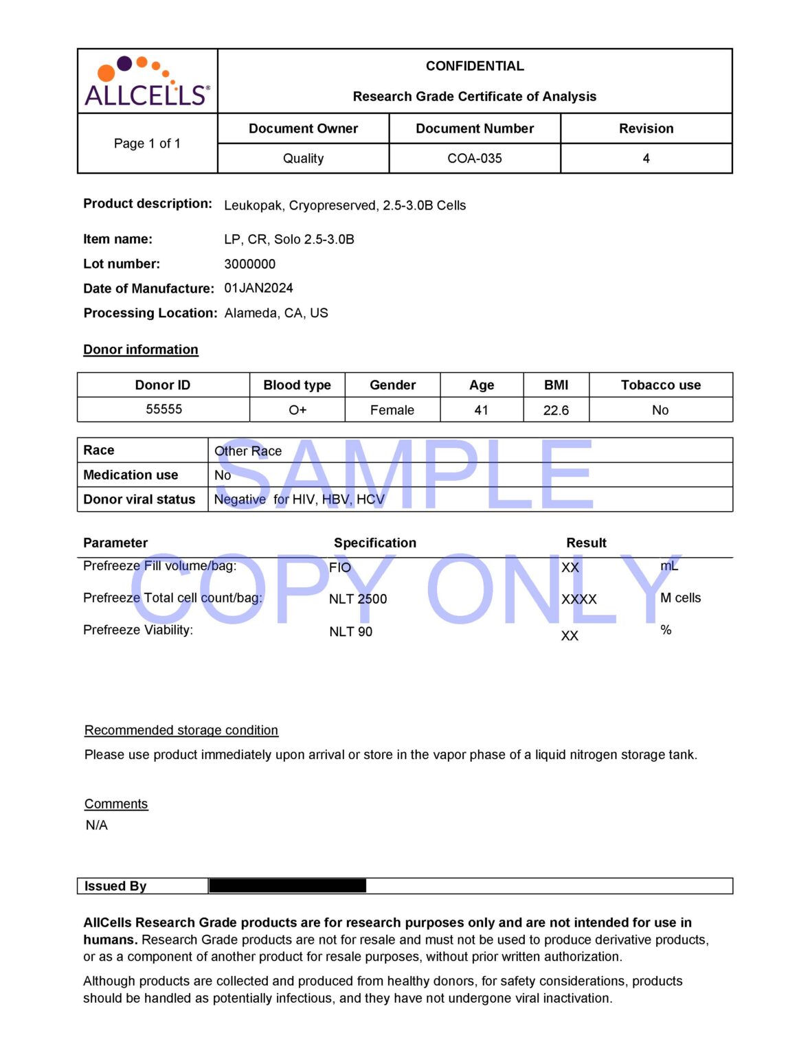 Leukopak | Peripheral Blood Mononuclear Cells (PBMCs), T Cells, B Cells ...